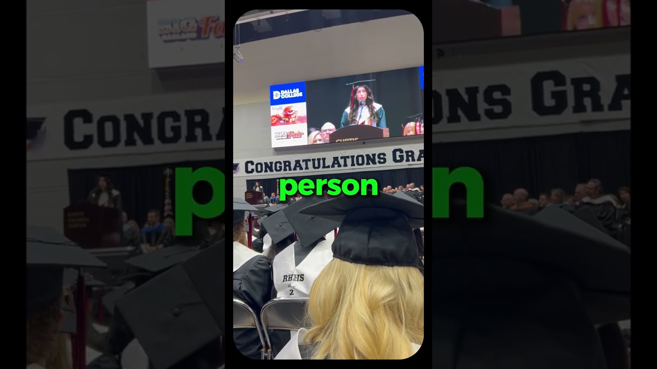 This Girl Said Something Diabolical At Her Graduation Speech