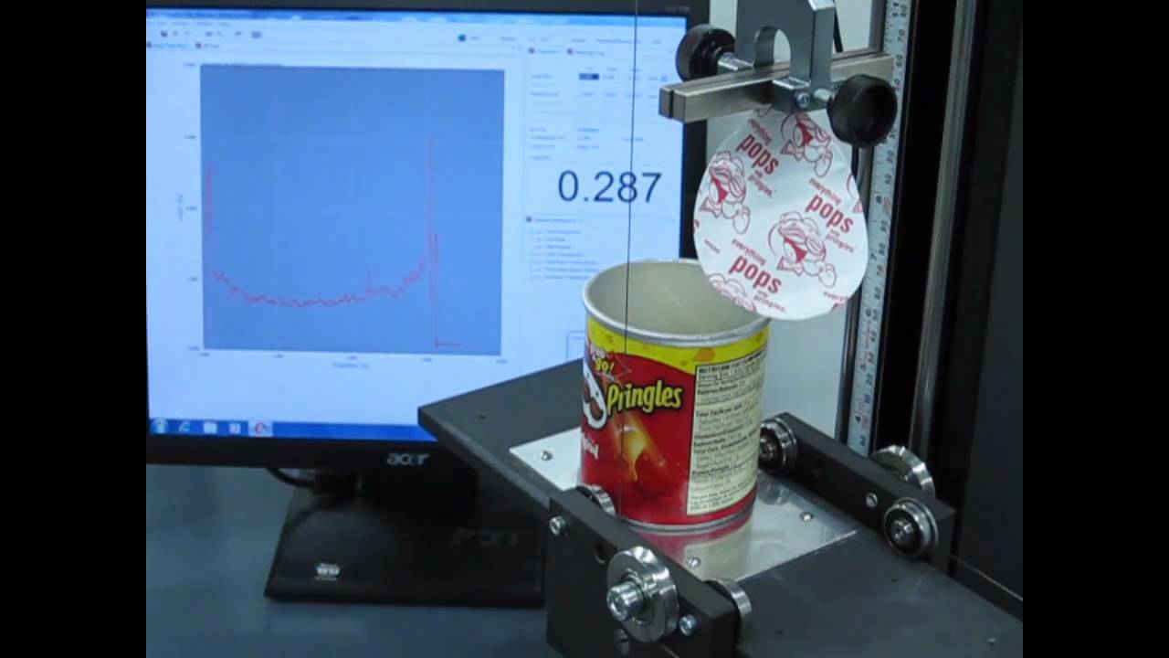 Package Freshness Seal Peel Strength Test