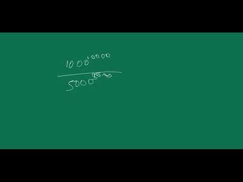 38The quotient when 10000^10000 is divided by 5000^5000 is... | Class: 8 | Mathematics