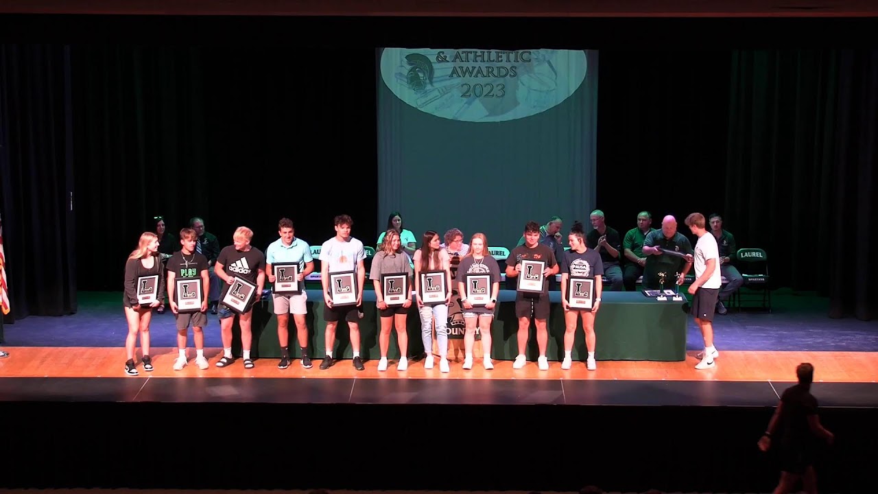 Laurel 2023 Athletic Awards Assembly