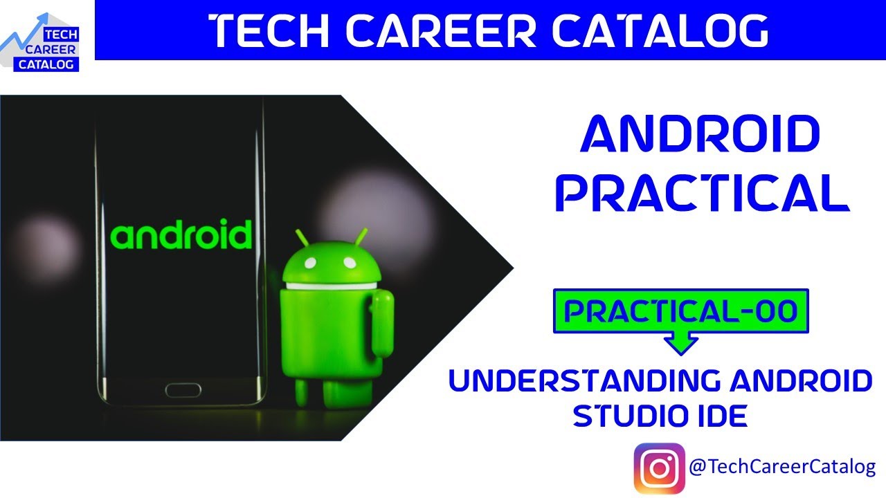 Practical 00 - Understanding Android Studio #android  #androidstudio #tybscit #tybscs #tyit #tycs