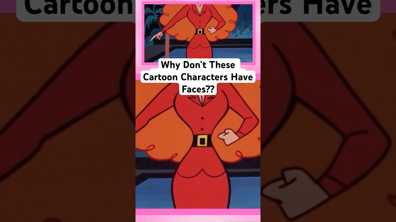 Why don’t these cartoon characters have faces? #facelesscharacters #cartoonanalysis #msbellum #viral