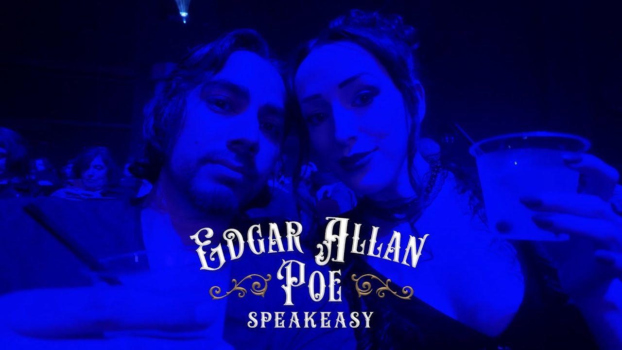 We went to an Edgar Allan Poe Speakeasy in Ocala!