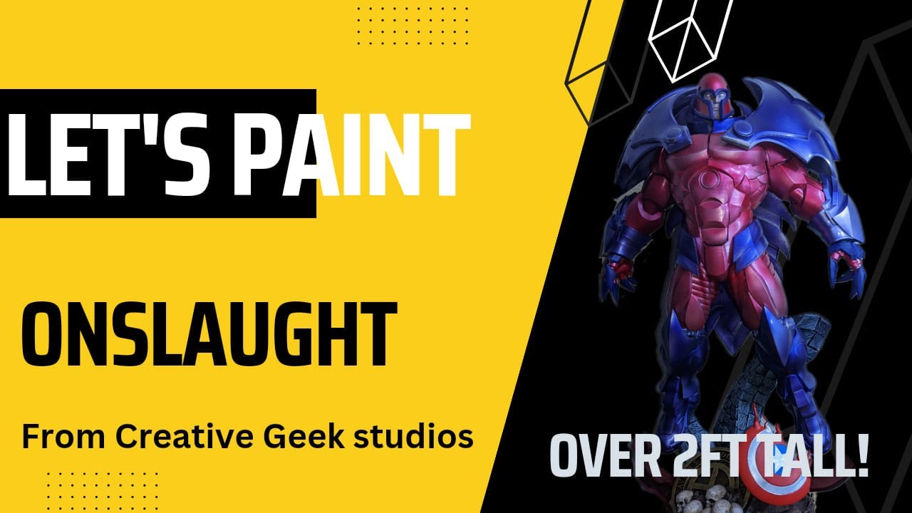 Let's Paint Onslaught from Creative Geek | Step-by-Step Tutorial eps 19