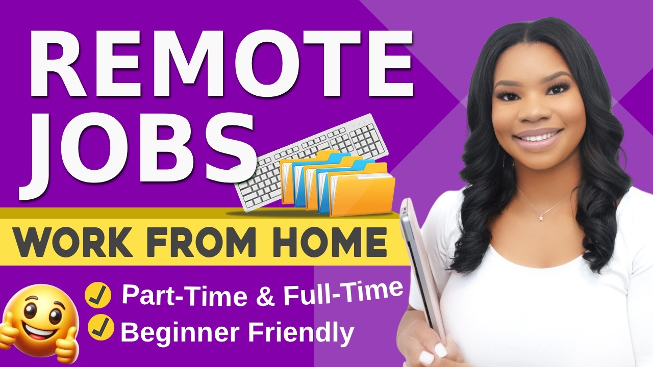 🌟 NEED A JOB? 6 Online Jobs -  Part-Time & Full-Time - Work From Home Jobs 2026