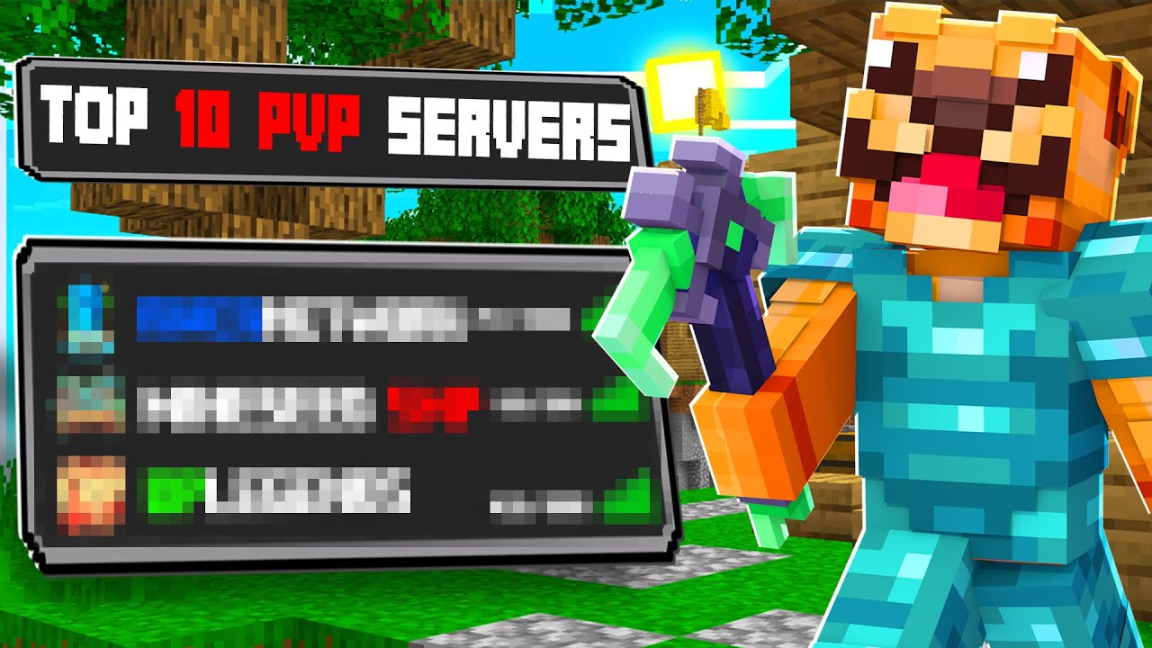 *NEW* Top 10 Minecraft PVP Practice Servers You HAVE to Play! (2025)