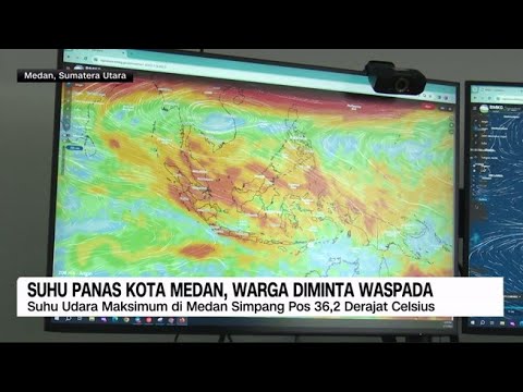 Suhu Panas Kota Medan, Warga Diminta Waspada