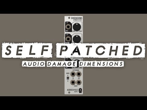 Audio Damage ADM11 Dimensions Stereo Chorus - Silver | Reverb