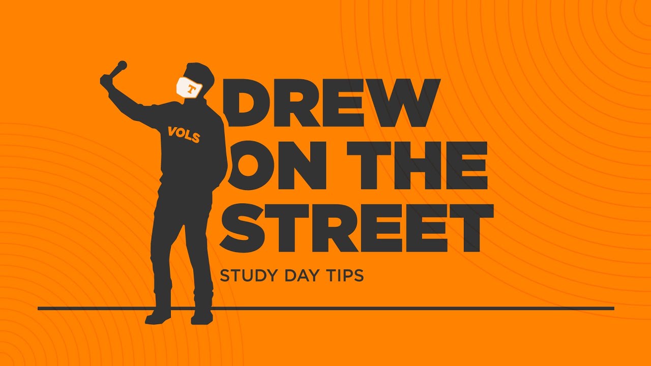 Drew on the Street: Study Day Tips