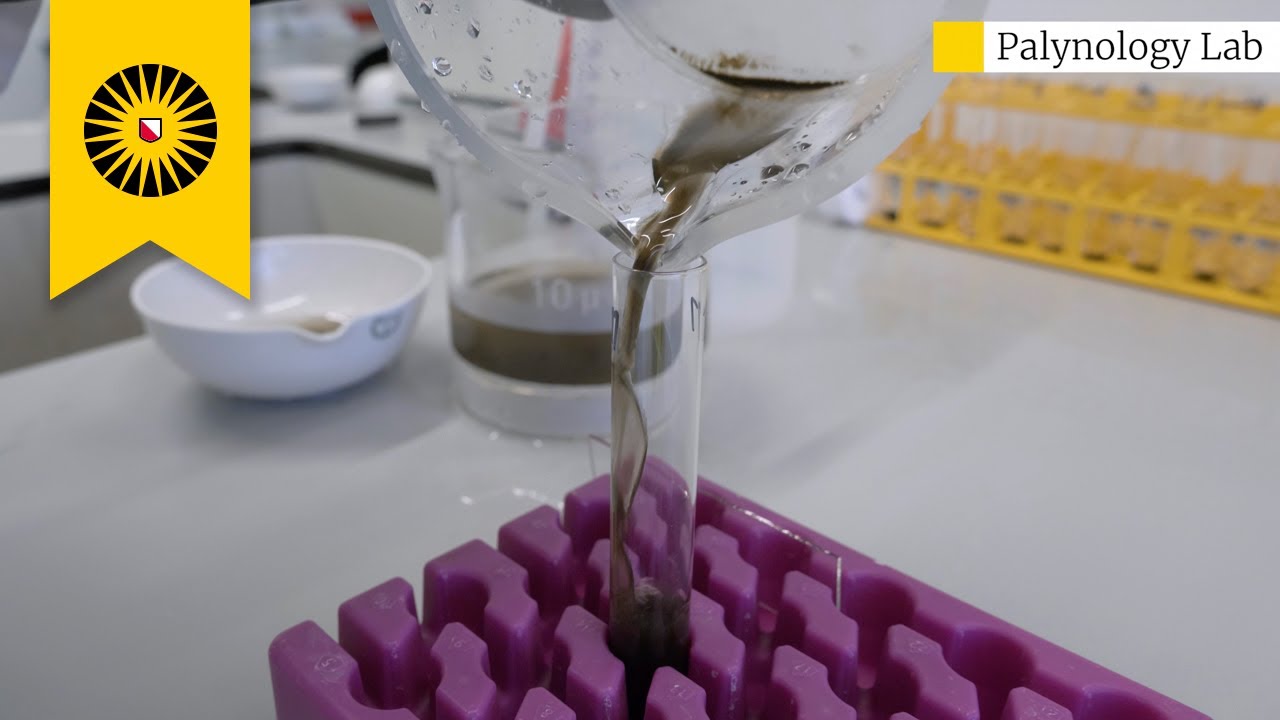 Palynology & Paleontology Lab - Processing and preparing plant materials and microorganisms