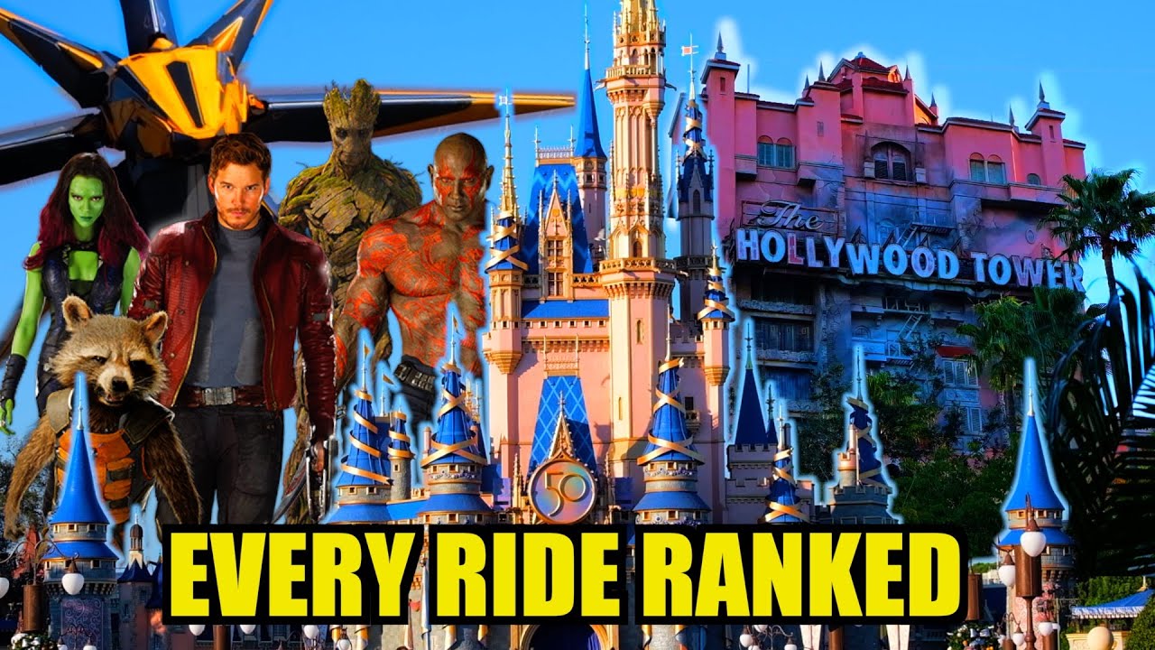Every Disney World Ride Ranked