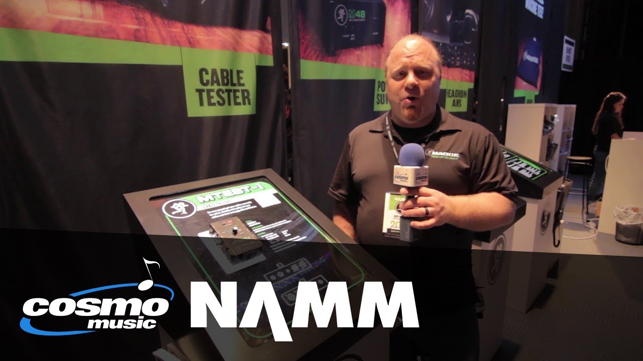 Mackie MTEST-1 Cable Tester - Cosmo Music at NAMM 2018