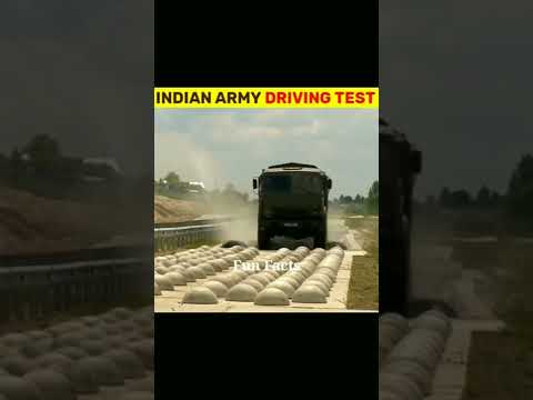 Indian Army Driving Test😯😮#shorts #tyshorts #indianarmy #army