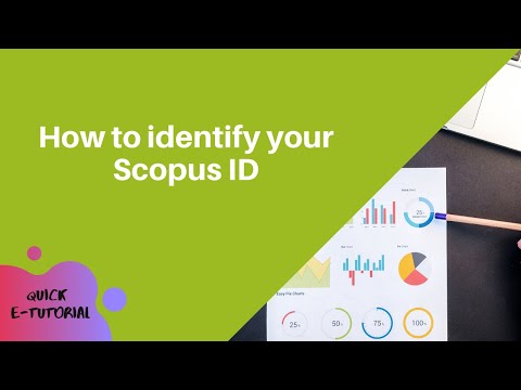 #usm #usmlibrarytv How to identify your Scopus ID