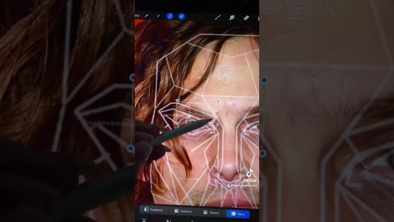 Matthew gray Gubler and the golden ratio mask