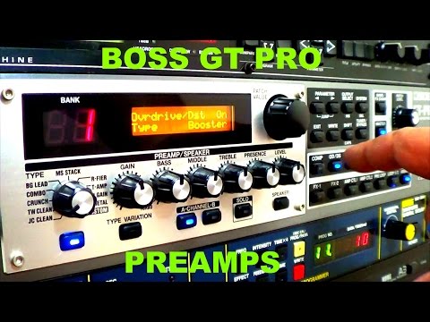 Boss GT-Pro Guitar Effects Processor - ranked #268 in Effects ...