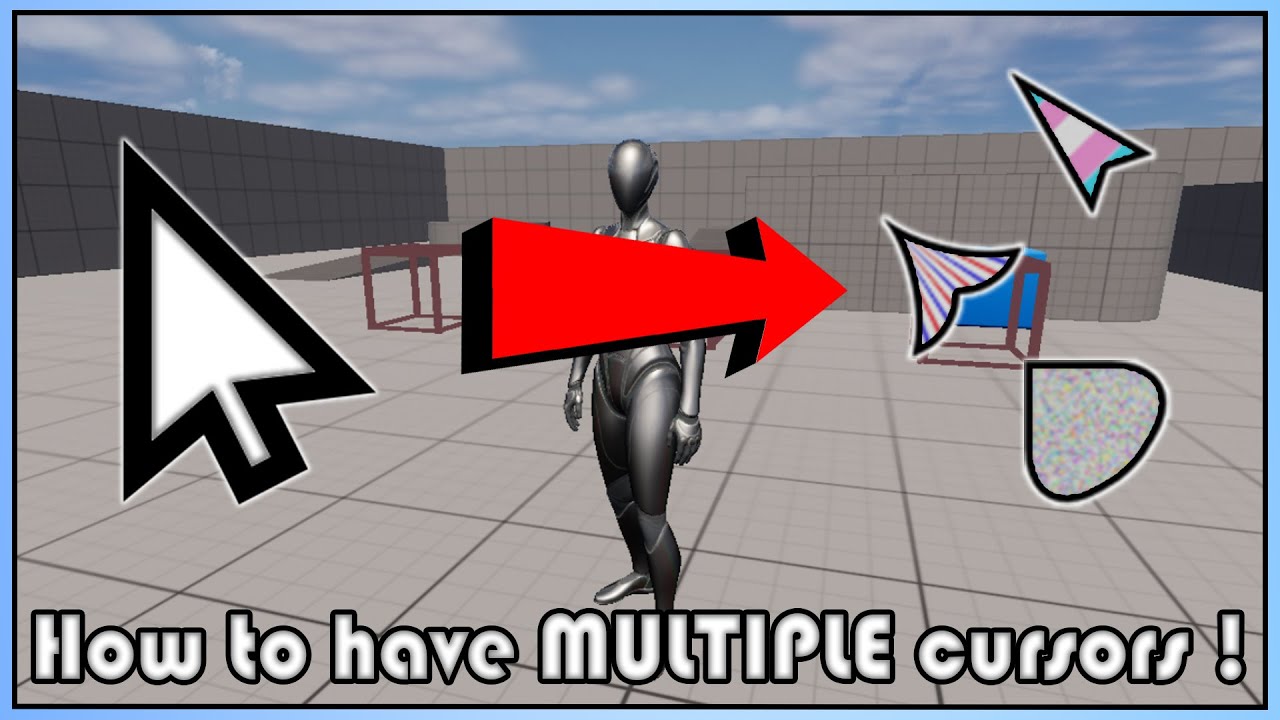 How to have MULTIPLE cursors for your game !