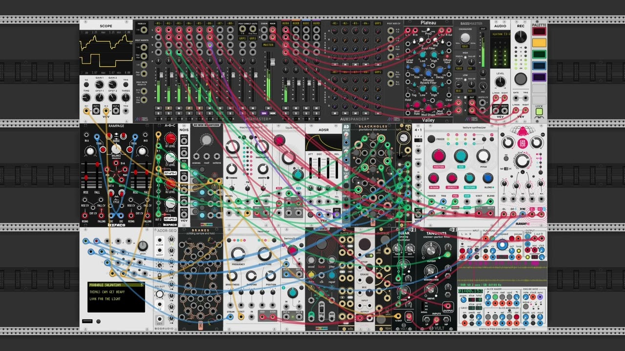 Teletype Study #6 (Probable Salvation) | VCV Rack Ambient Teletype