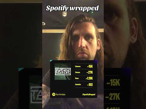 Them Spotify wrapped stats hitting hard hey? @spotifyuk @spotify #wrapped #spotifywrapped #spotify
