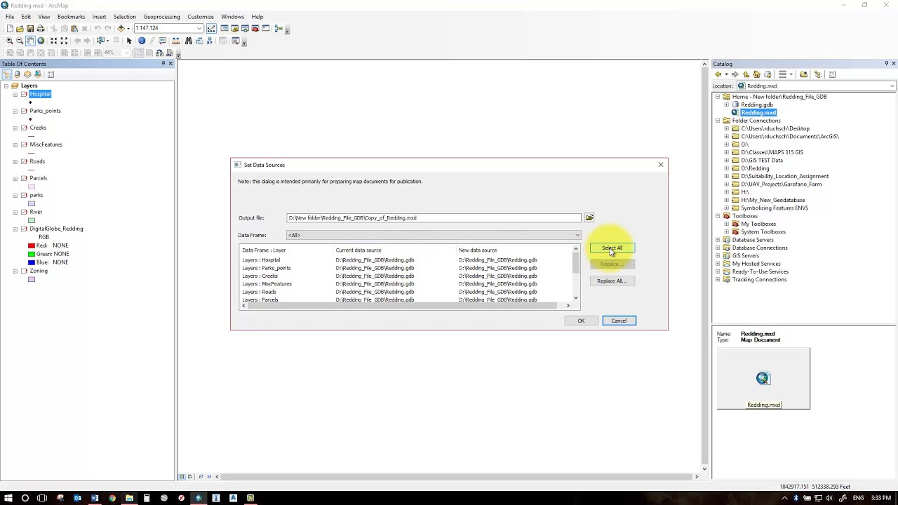Repathing Data Sources