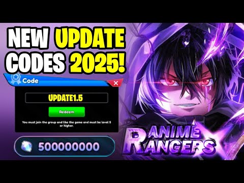 *NEW* ALL WORKING CODES FOR ANIME RANGERS X IN MAY 2025! ROBLOX ANIME RANGERS X CODES