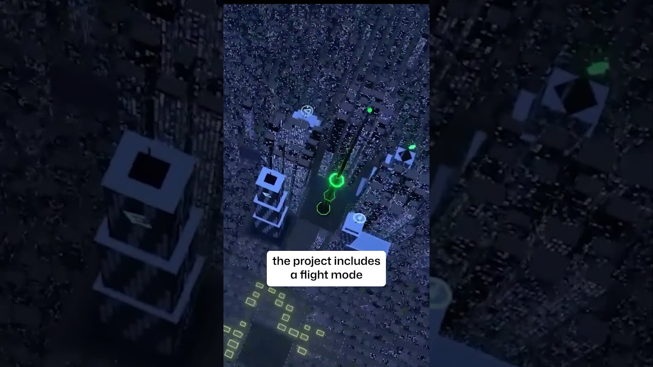 Turn your GitHub profile into a 3D city