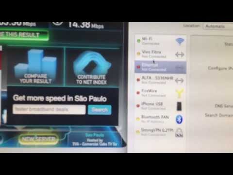 Vivo Fibra 100MB Banda Larga Testes