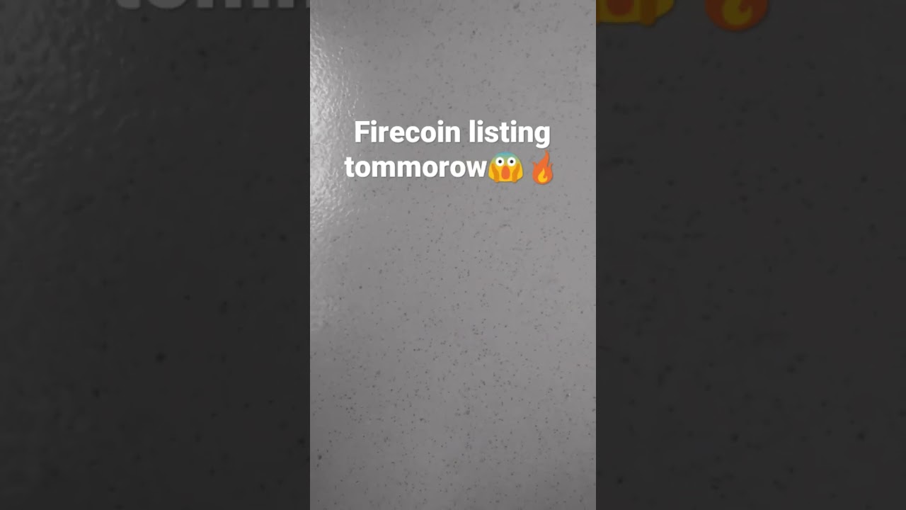 tomorrow for firecoin🔥😱...link your wallets!! #crypto #firecoin