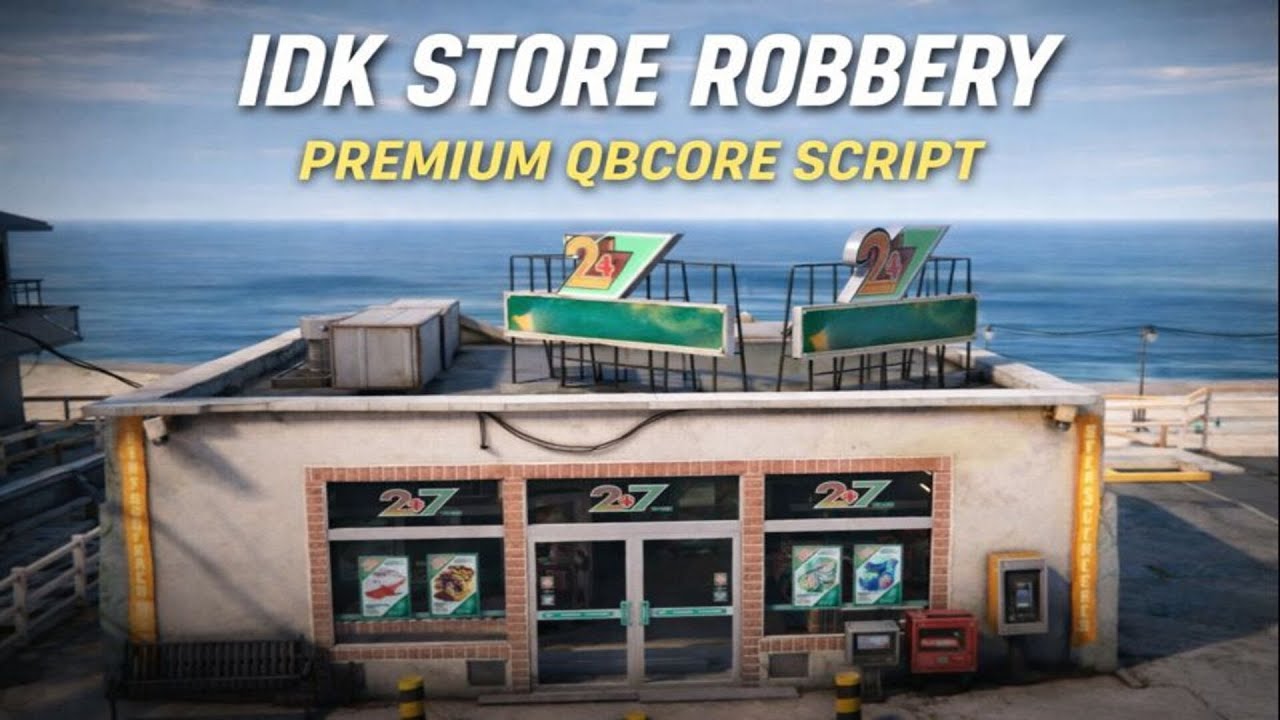 FiveM Store Robbery Script | IDK Development