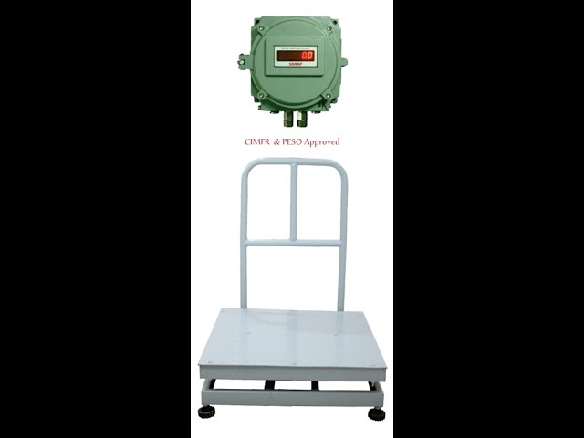 Flame Proof Weighing Machine - Electronic Flameproof Weighing Machine ...