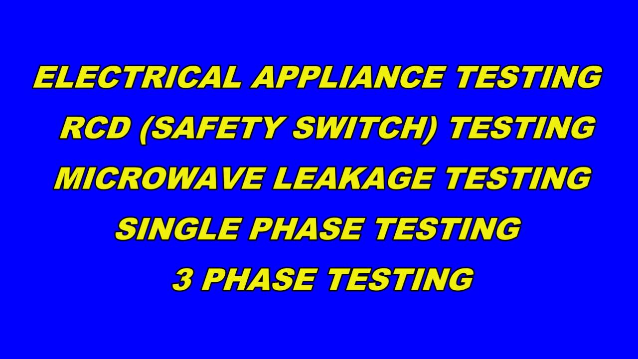 Test And Tag - Testing And Tagging - ADELAIDE