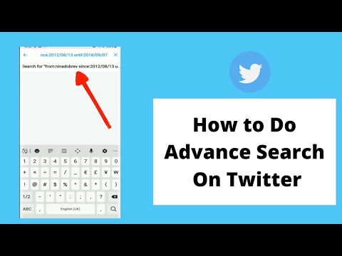 How to Make Twitter Advanced Search on Mobile? Advanced Search on Twitter Mobile