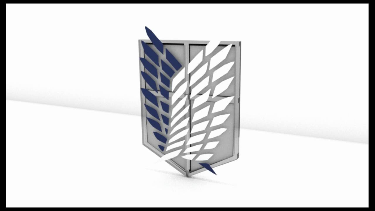 Attack On Titan Survey Corps 3D Model