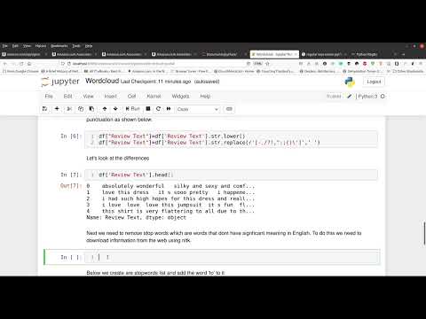 Natural Language Process and WordClouds with Python VIDEO | educational ...