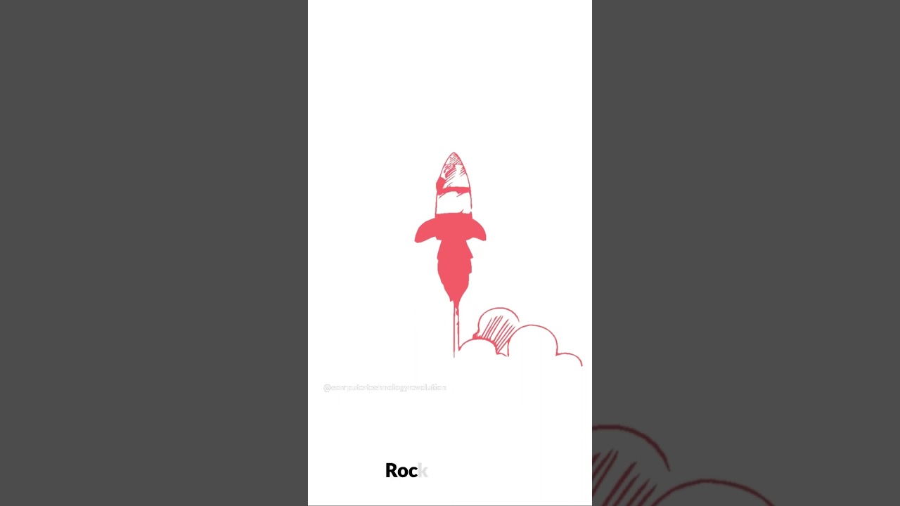 How to create Python Rocket Launch in python 😀|| Amazing python turtle graphics #python #shorts