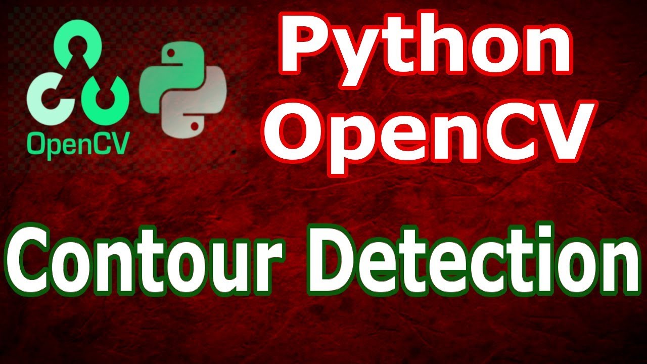 Python OpenCV Contour Detection Example
