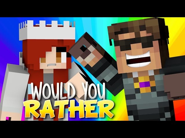 Would You Rather (1.8.7) 4 Player Minecraft Mini-Game Minecraft Map