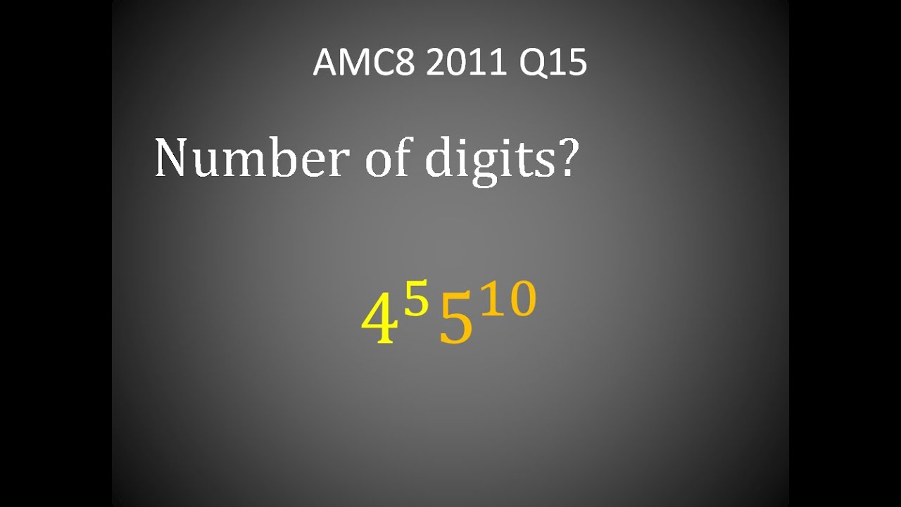 AMC8 2011 Problem 15
