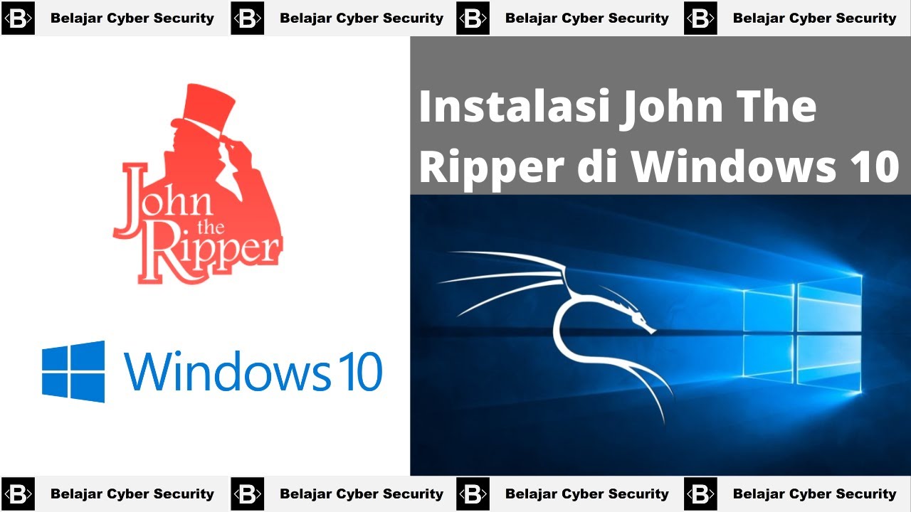 Install John The Ripper di Windows 10