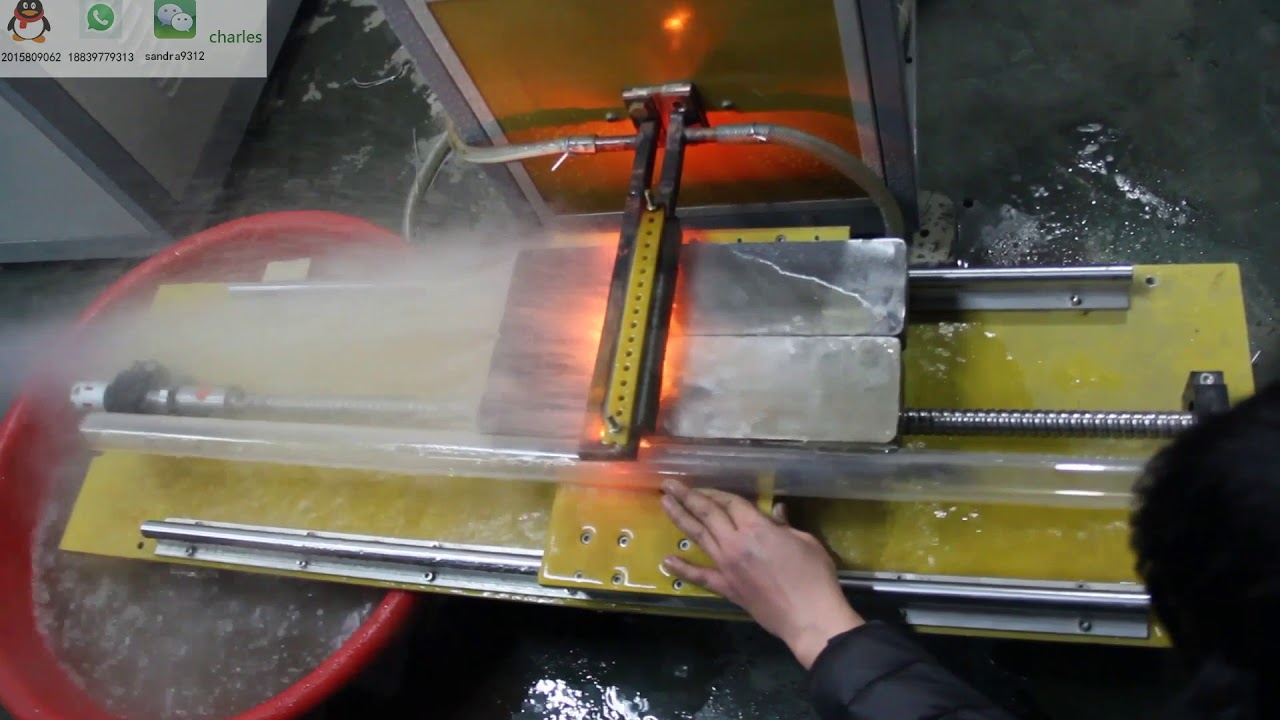 120kw medium frequency steel plate induction hardening machine