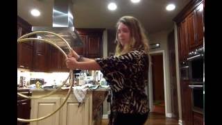 TUTORIAL: Head Tracing Weave Thing with Double Hoops