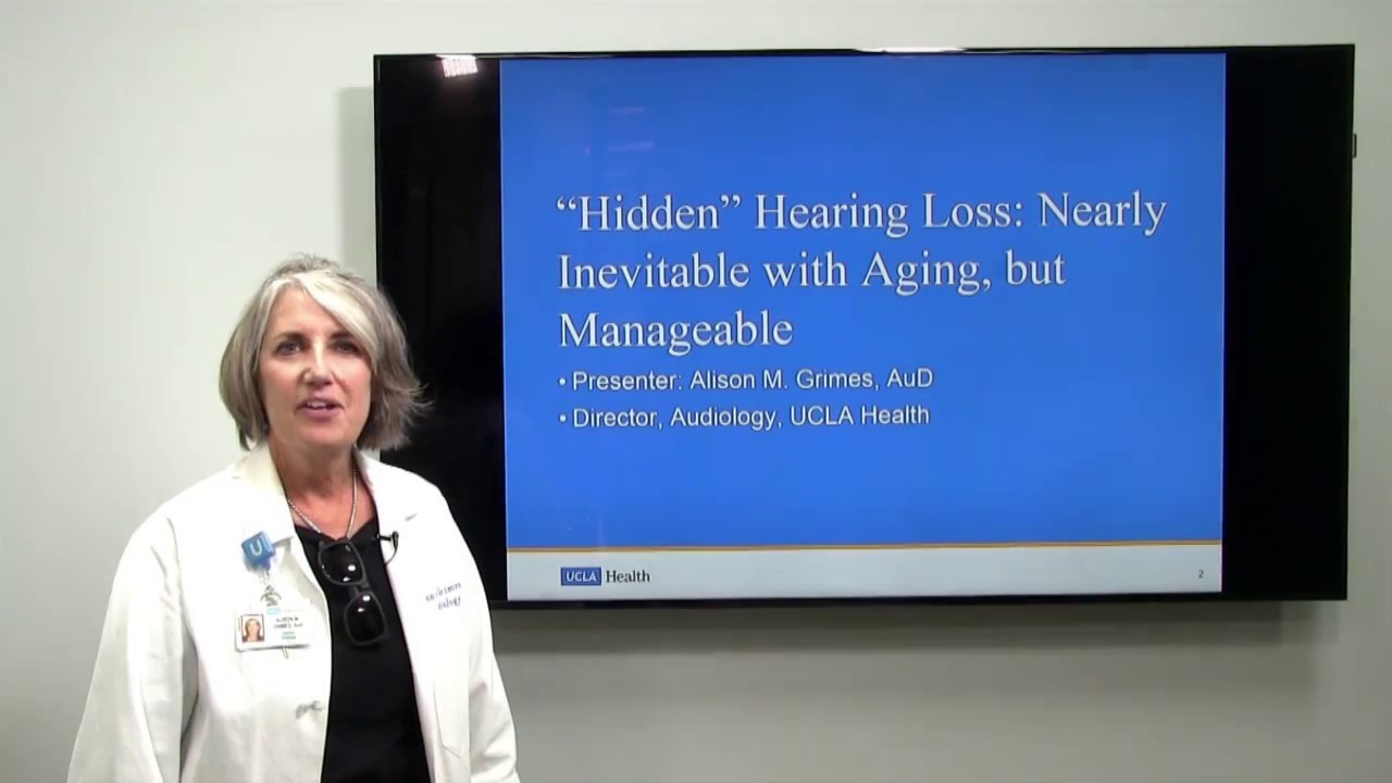 “Hidden” Hearing Loss | Alison Grimes, AuD | UCLMDChat