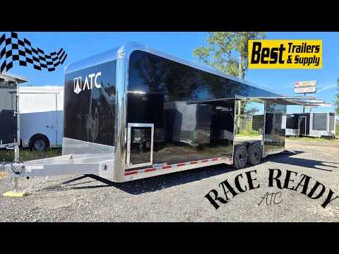 Top Of The Line CarHauler | ATC Trailer Walk through