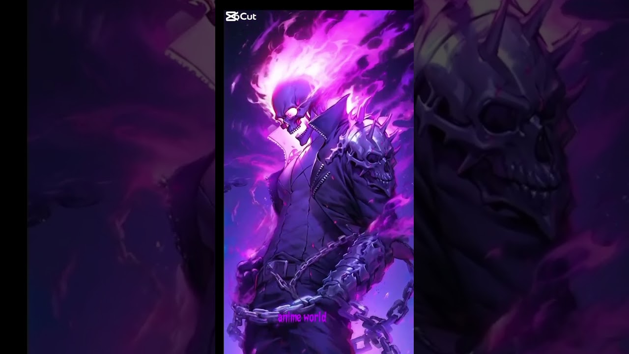 ghost rider live wallpaper 4k #ghostrider #avengers #marvel #mcu #mxanime2world