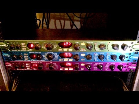Line 6 studio modelers Echo Pro, Mod Pro, Filter Pro set with | Reverb