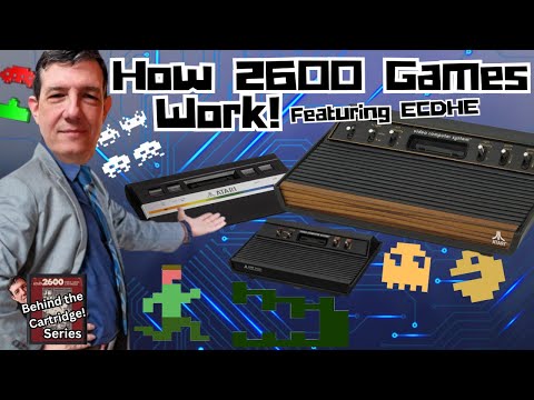 How Atari 2600 Games Work! -- Behind the Cartridge Series
