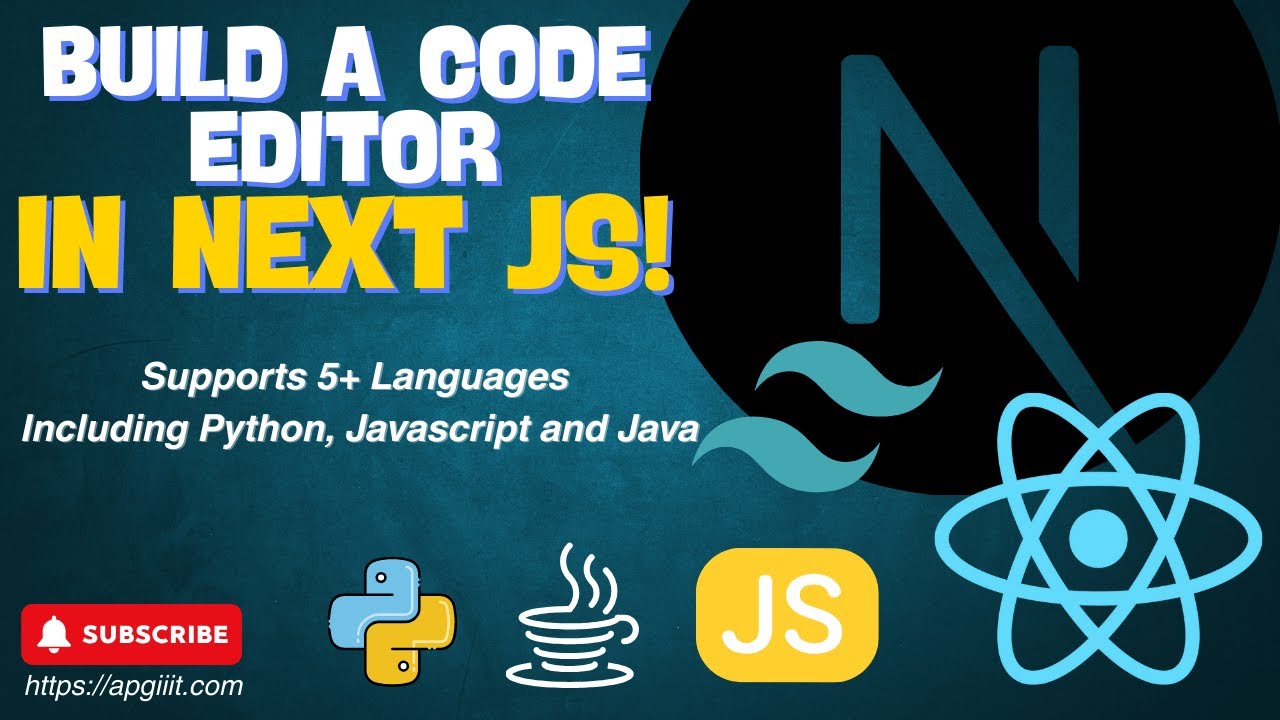 Code Editor using Next JS