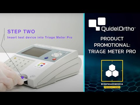 Product Video & Case Study | Triage MeterPro PlGF Test | QuidelOrtho
