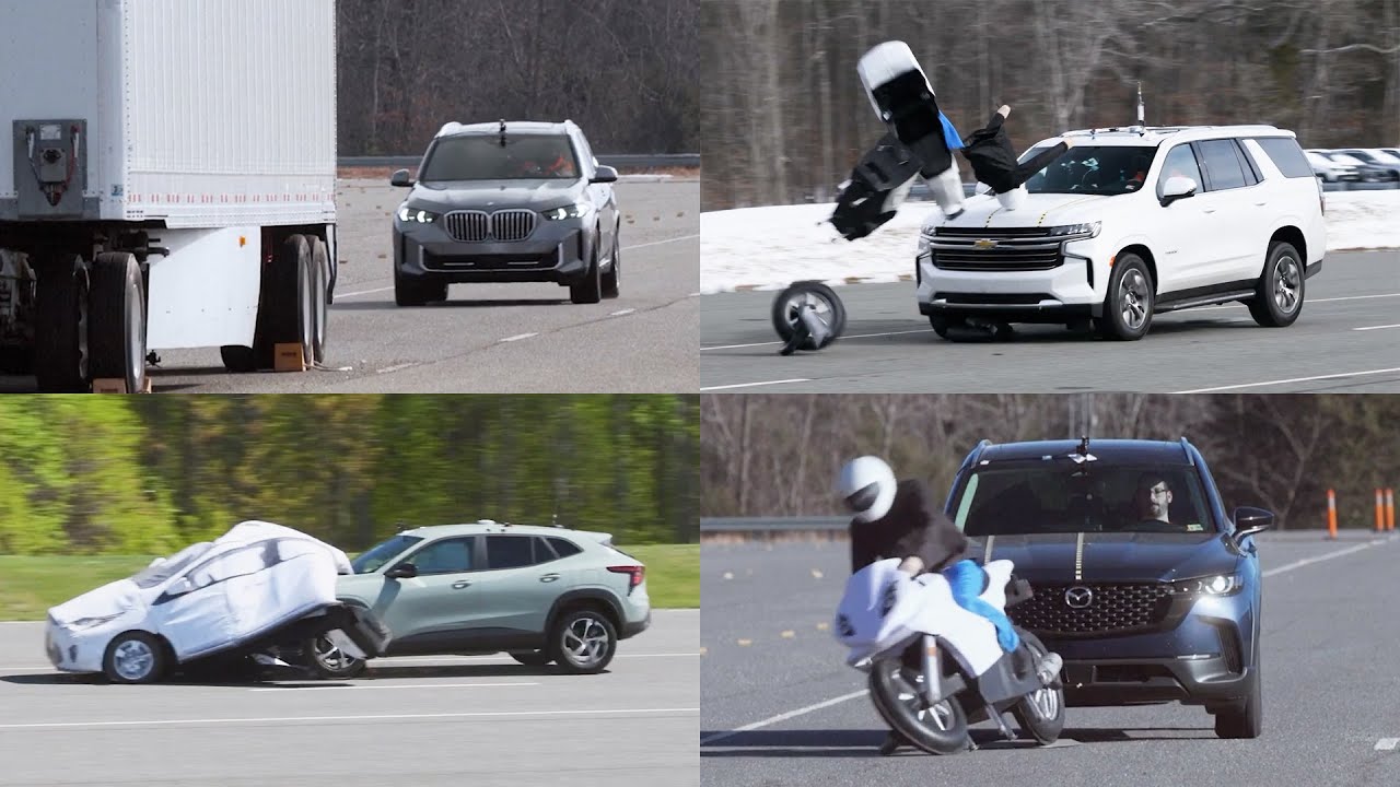 Crash Test 7 SUVs – BEST & WORST Automatic Emergency Braking