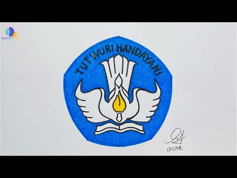 KEMENTERIAN #10: Membuat Logo Kemendikbud Republik Indonesia